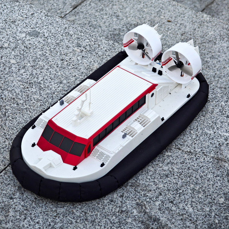 Jual RC Amphibious Hovercraft Model Remote Control Wind-powered Boat ...
