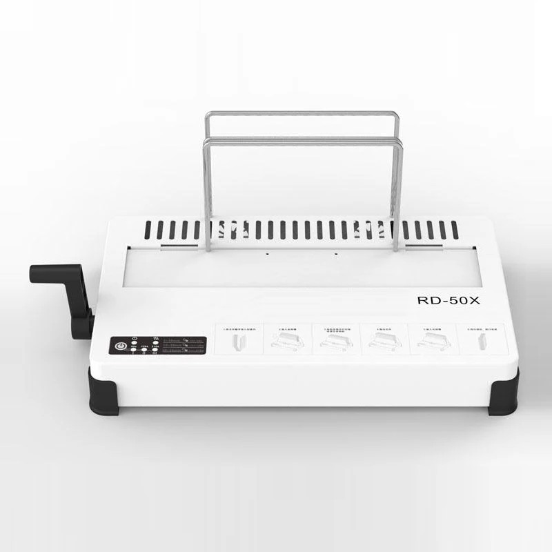 Jual 100W RD-50X Hot Melt Thermal Binder Desktop Glue Bookbinding Machine Contract Documents ...