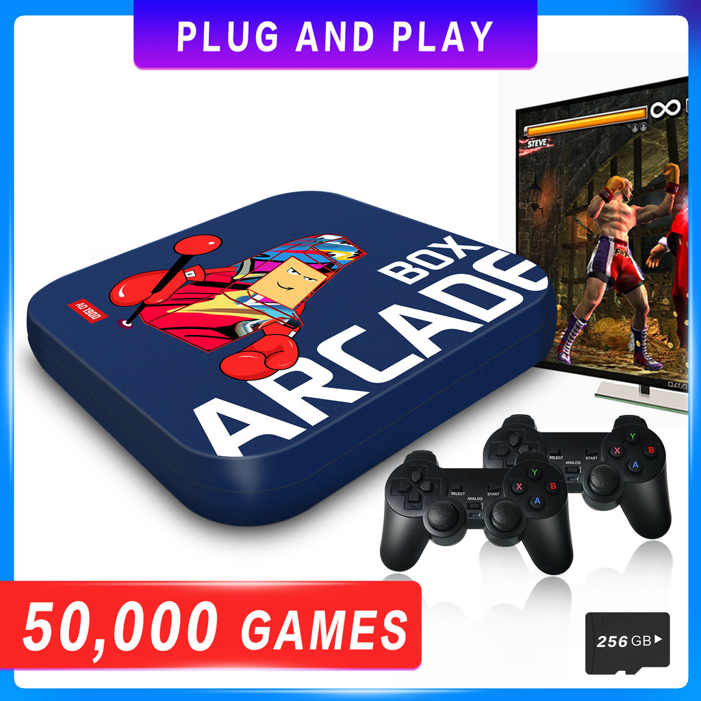 Jual Arcade Box Video Game Console For Ps1/Dc/N64 50000+Games Game Box ...