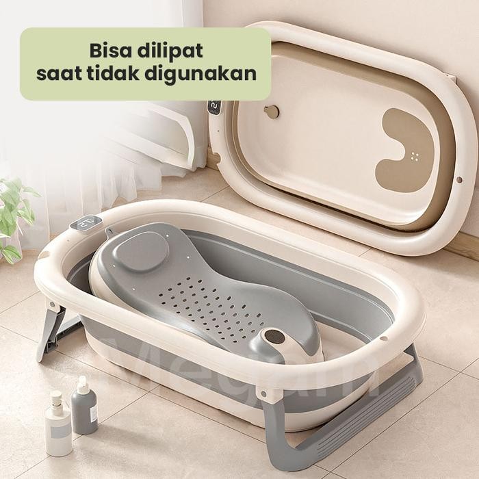 Jual MEGAM Bak Mandi Bayi Portable Lipat Tempat Mandi Anak Foldable ...