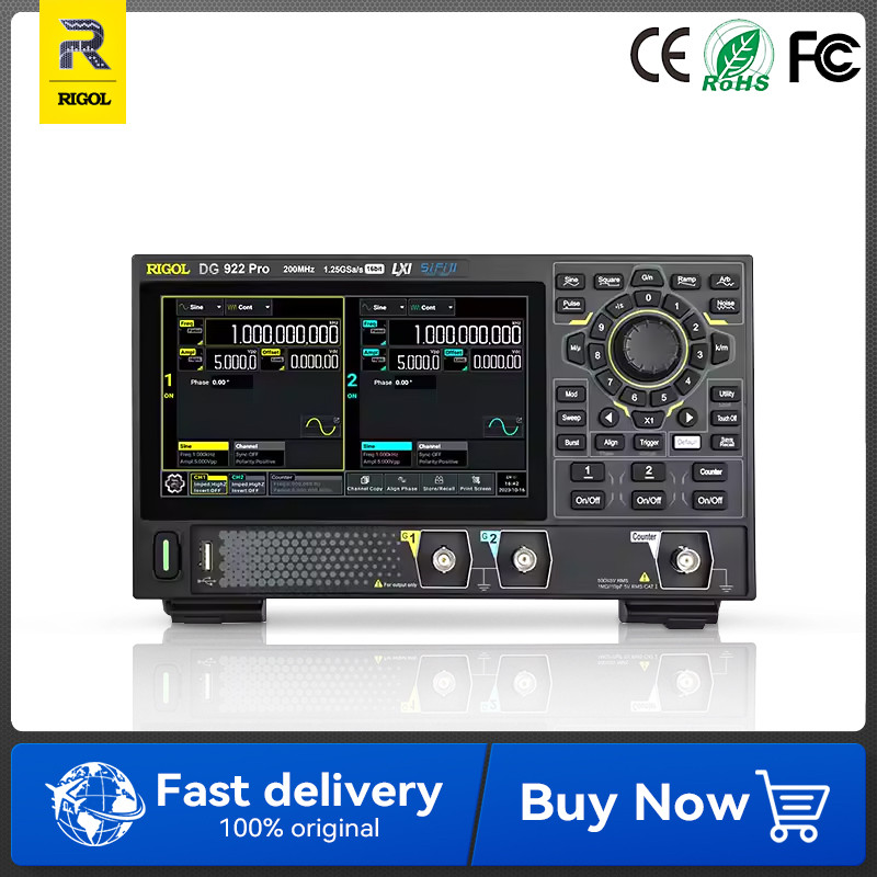Jual New RIGOL DHO914 Digital Oscilloscope DHO914S DHO924 DHO924S 4Channel 125/250MHz 12 Bit 1 ...