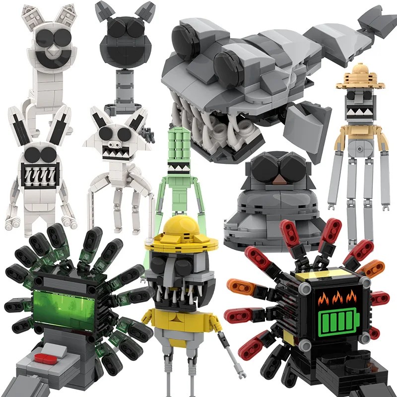 Jual MOC Zoonomaly Building Blocks Set Zoonomaly Monster Brick ...
