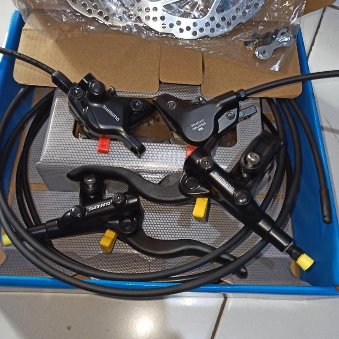 Jual REM SEPEDA BRAKE SET HYDRAULIC SHIMANO DEORE M4100 BR MT410 ...