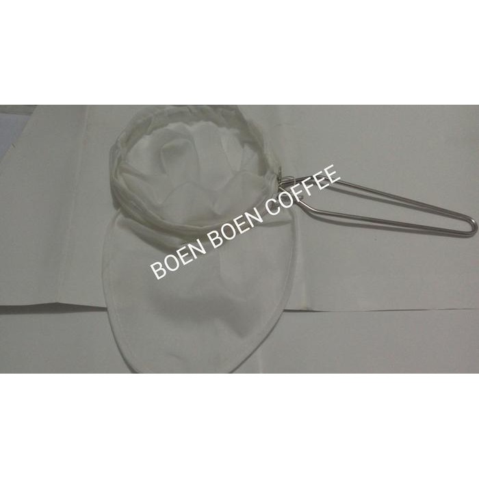 Jual Saringan Kopi Reguler - Kain dgn Zipper & Pegangan Stainless Steel ...