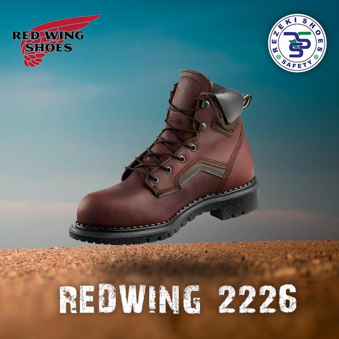 Jual Redwing 2226 Made In Usa Original Safety Shoes Red Wing 2226 ...