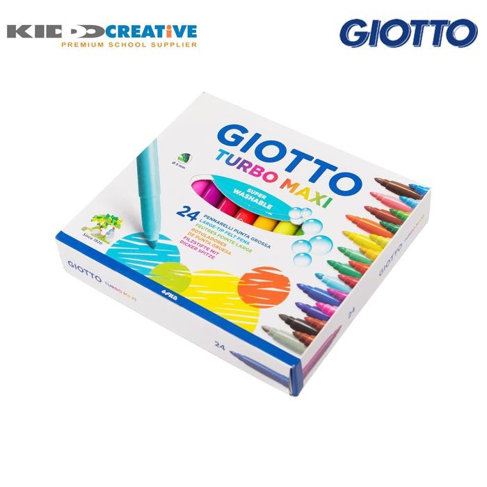Jual Giotto Turbo Maxi Cardboard 24 Cols Gratisongkir | Shopee Indonesia