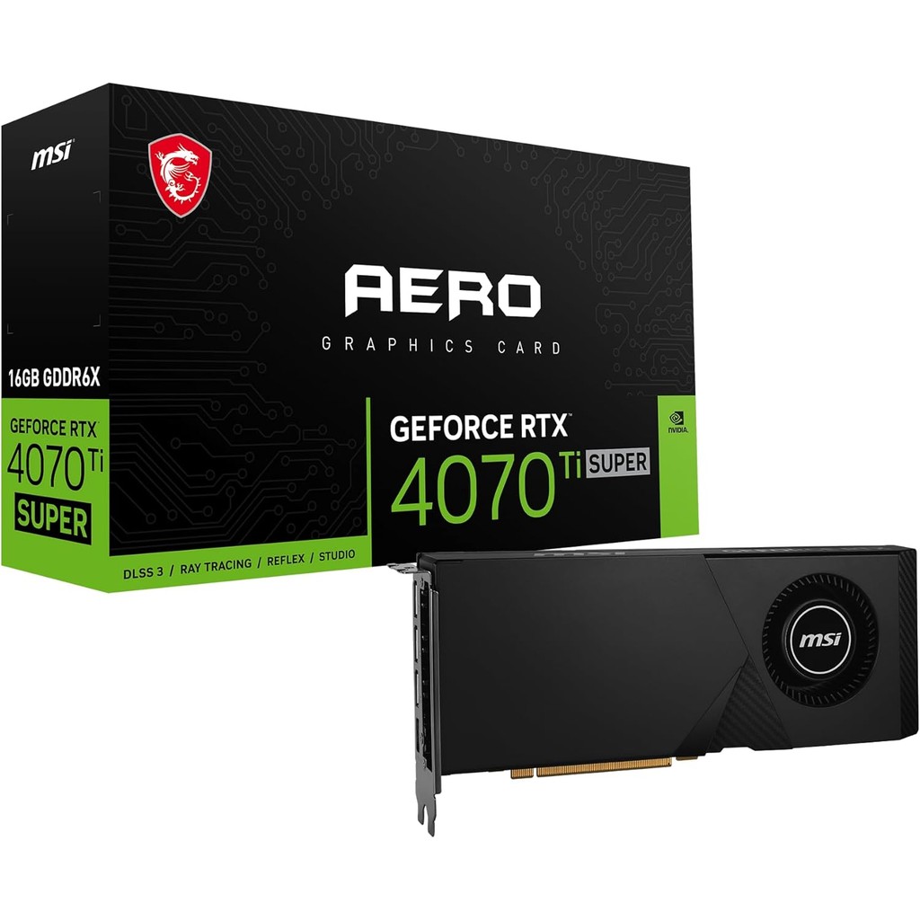 Jual MSI Gaming RTX 4070 Ti Super 16G AERO Graphics Card (NVIDIA RTX ...