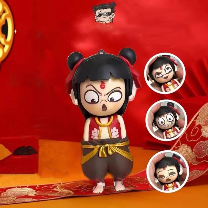 Jual Nezha 2 Anime Figure Ne Zha Action Figure Fun Statues That Can ...