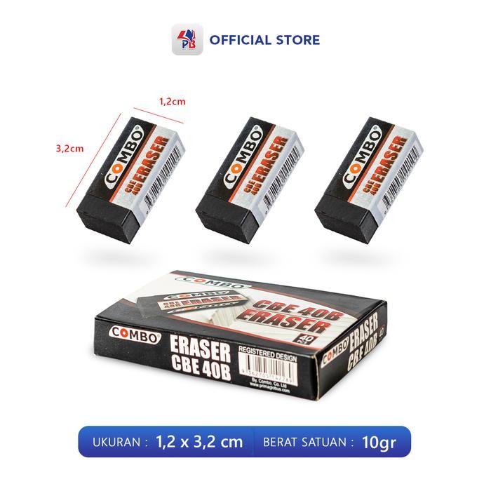 Jual Penghapus / Penghapus Pensil / Penghapus Joyko 526-B40CO Berwarna ...