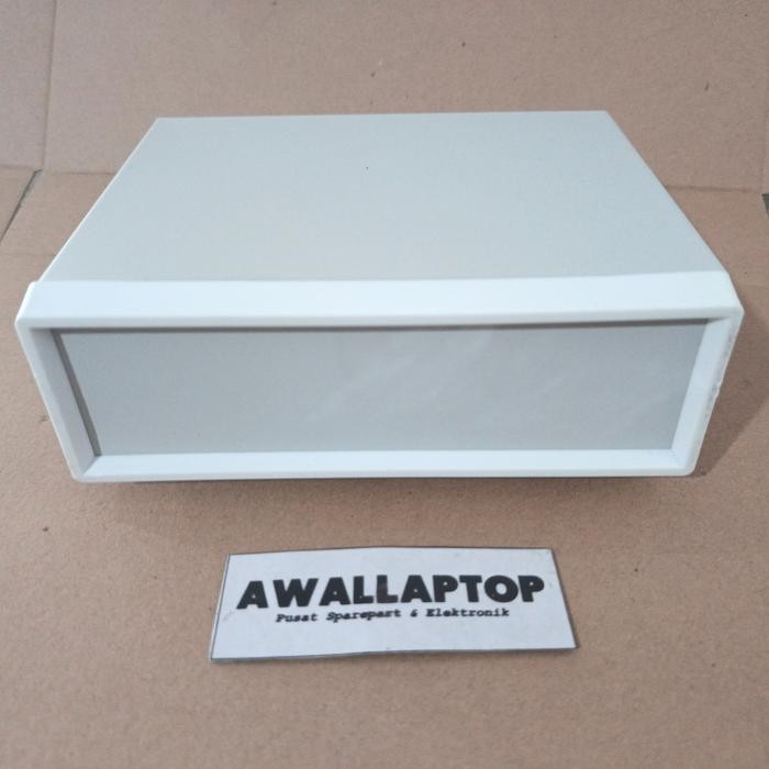 Jual box power supply box plastik adaptor box CRO DIY elektronik metal ...