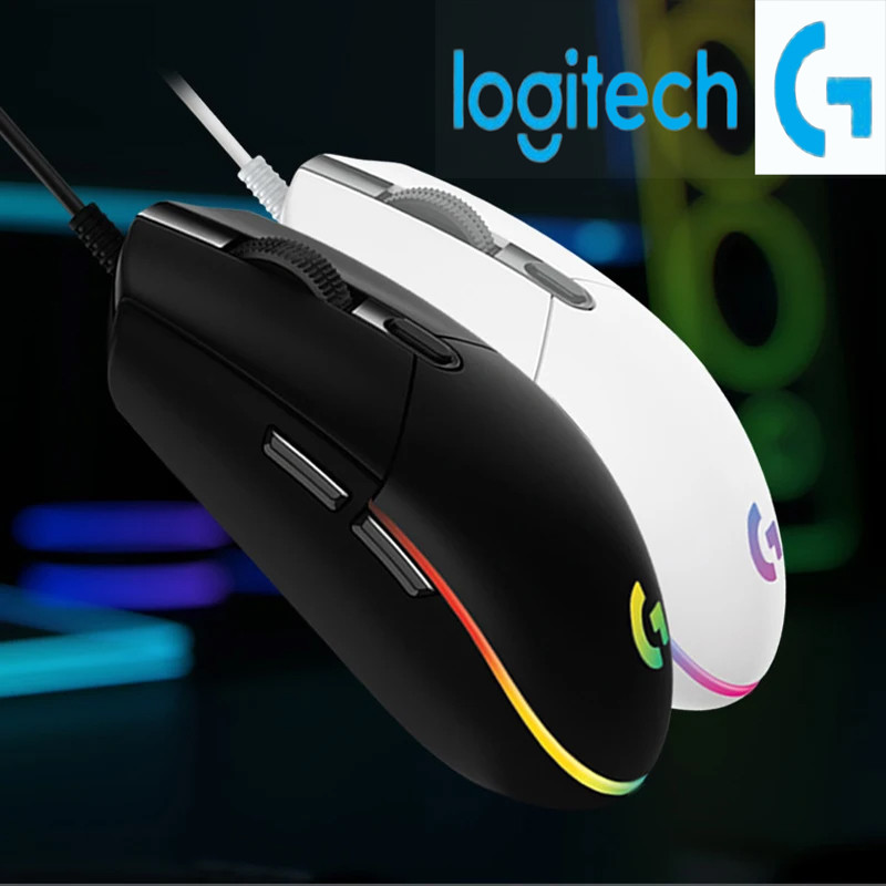 Jual Logitech G102 Mouse Ergonomic Mouse Optical 8000Dpi 16.8M Color ...
