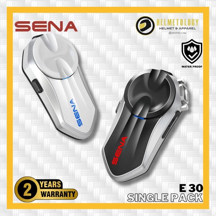Jual Jual Sena E30 Single Pack Intercom Helm Bluetooth Mesh E 30 Original Garansi 2 Tahun Dunia ...