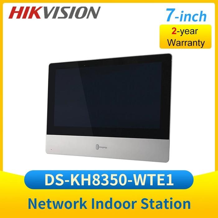 Jual Hikvision DS-KH8350-WTE1 7-inch Touch Screen Video Intercom Monitor | Shopee Indonesia