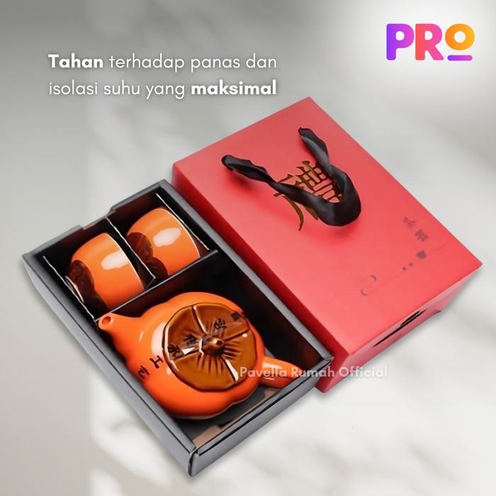 Jual PAVELLA Fish Tea Pot Cup Set 3 / 4 / 5 / 7 Pcs / Cangkir Teh Ikan ...
