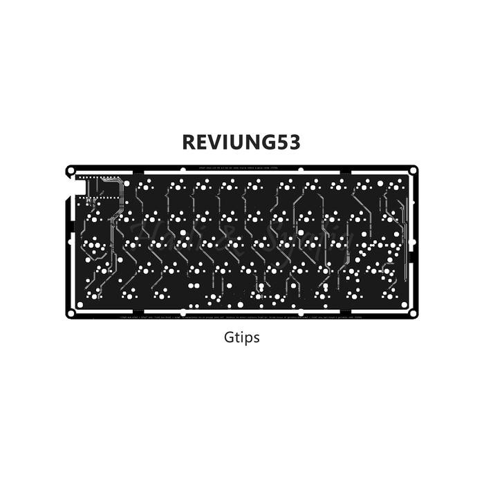 Jual Promo!! Reviung53 Pcb Hotswap Mechanical Custom Keyboard Qmk ...