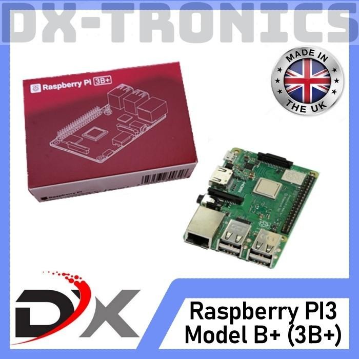 Jual Raspberry Pi 3 Model B+ Plus ( Raspberry Pi 3B+ ) DX-Tronics ...