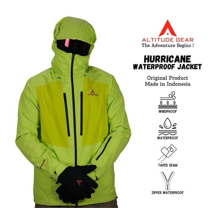 Jual Eiger - Altitude Gear Jaket Gunung Gorpcore Hurricane Bahan Taslan ...