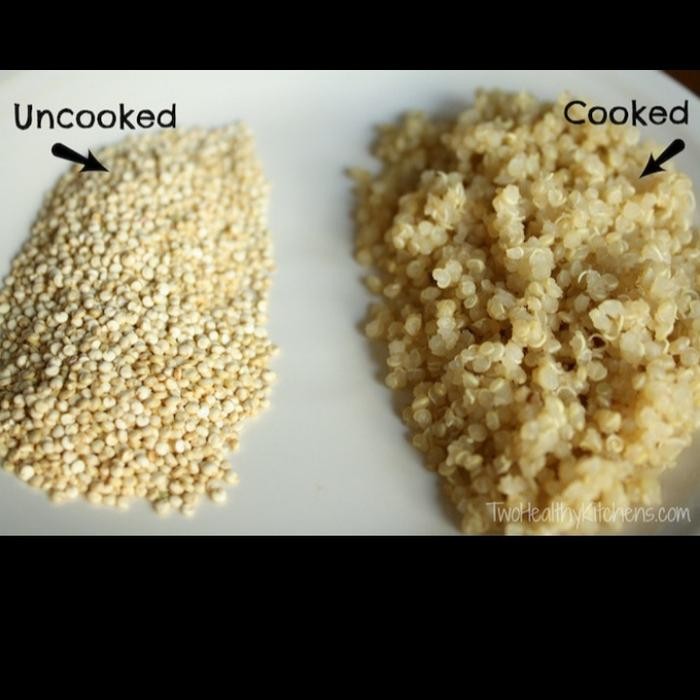 Jual Organic white quinoa 500gr ( kinoa putih ) kualitas import ...