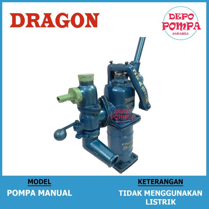 Jual Pompa Air Manual DRAGON / Pompa Air Tangan DRAGON | Shopee Indonesia