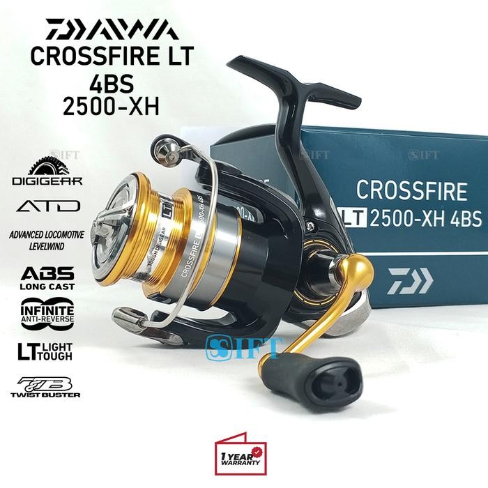 Jual Reel DAIWA CROSSFIRE LT 4BS 1000 s/d 6000 Kolam Sungai Laut Resmi | Shopee Indonesia