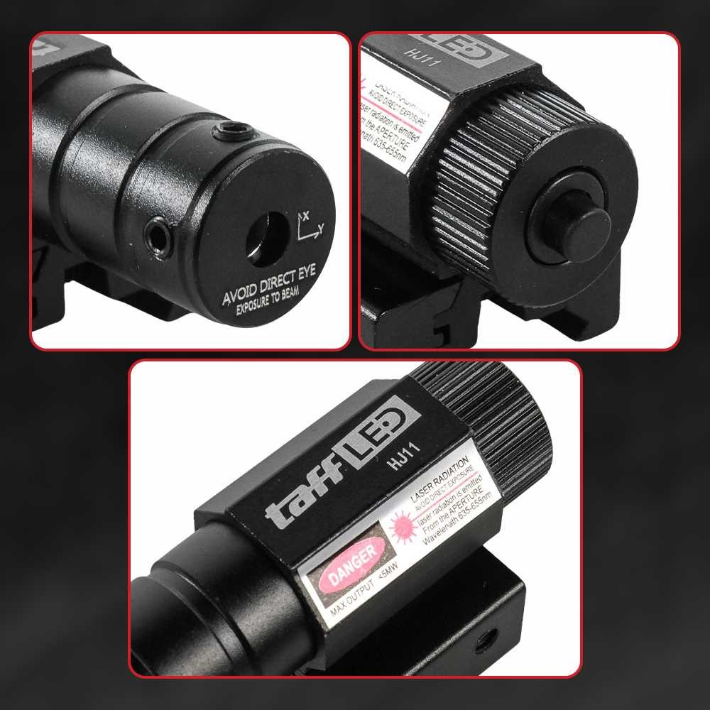 Jual TaffLED Tactical Red Dot Laser Gun Mount Airsoft Rifle 11/20mm - HJ11 | Shopee Indonesia
