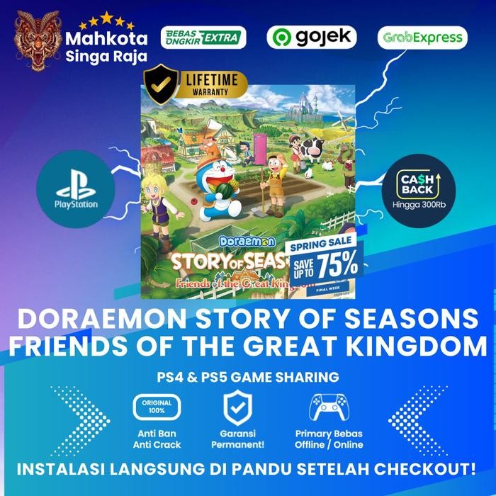 Jual Doraemon Story Of Seasons : Friends of The Great - PS5 - Digital ...