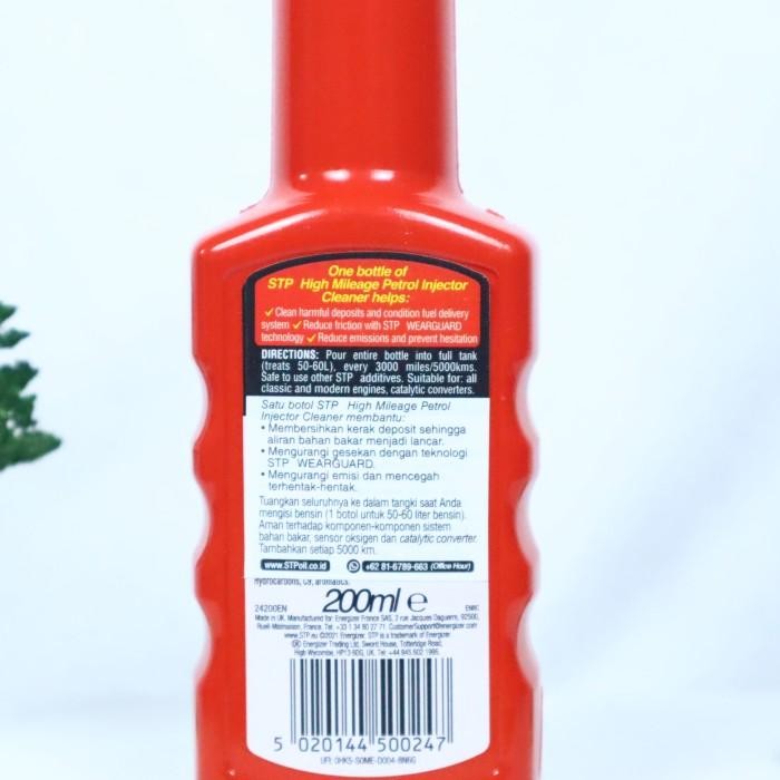 Jual STP HIGH MILEAGE PETROL INJECTOR CLEANER - STP INJECTOR CLEANER ...