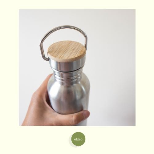 Jual Stainless Steel Water Bottle 750ml / Botol Minum (DUPE KLEAN ...
