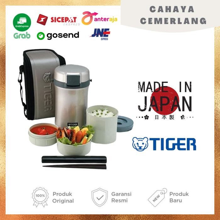 Jual Tiger Stainless Steel Set Lunch Box LWU-B200 Tas | Shopee Indonesia