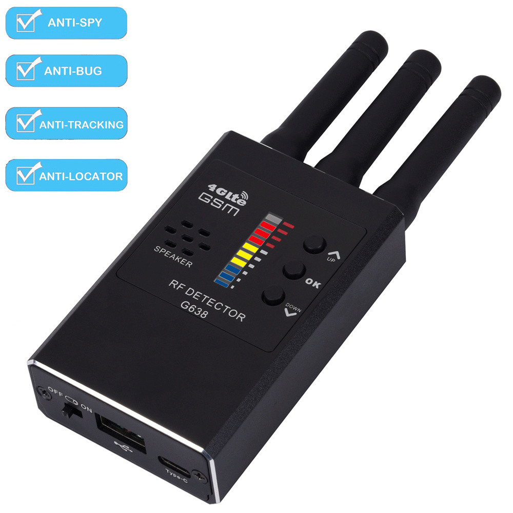 Jual RF Signal Detector Wifi Hidden Camera Finder Anti-Spy Listen ...