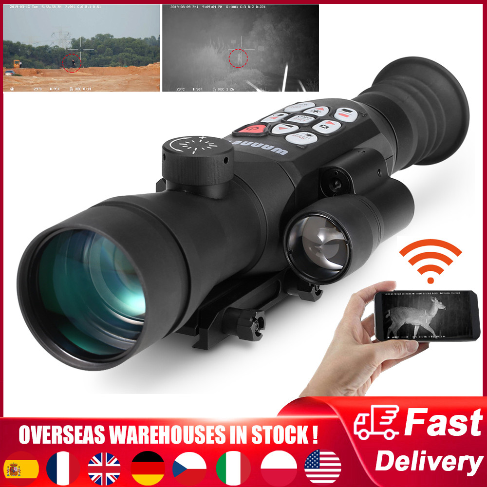 Jual Shimmer Full Color Night Vision Telescope WiFi Monocular GPS ...