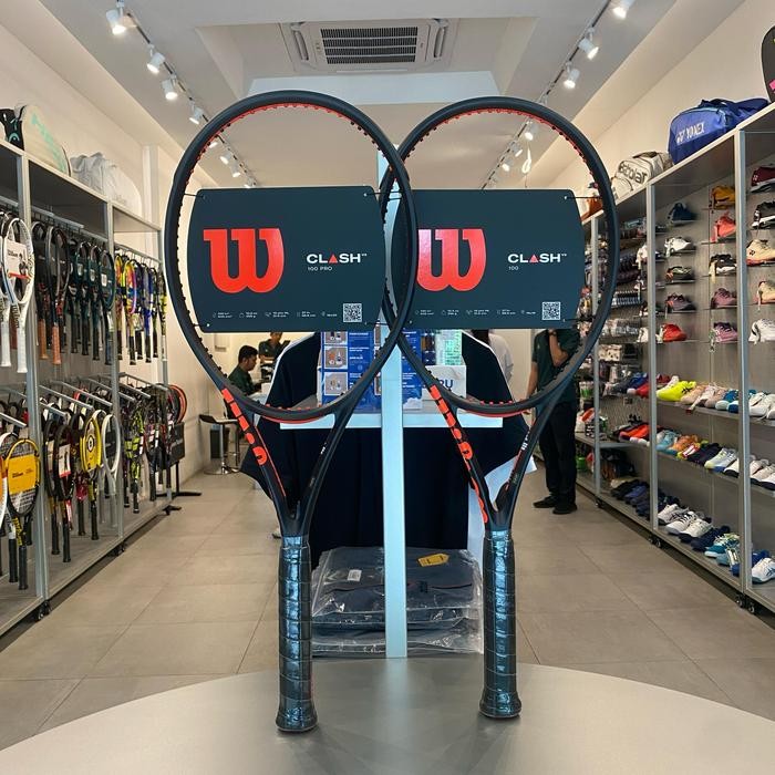 Jual Wilson Clash 100L V3 2025 Tennis Racket ( Raket Tenis Wilson ...