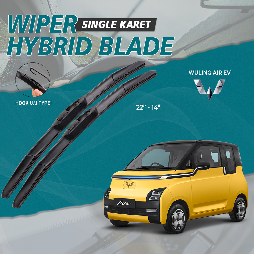 Jual Wiper Mobil Hybrid Wuling Air Ev Satu Pasang Kiri Kanan | Shopee ...