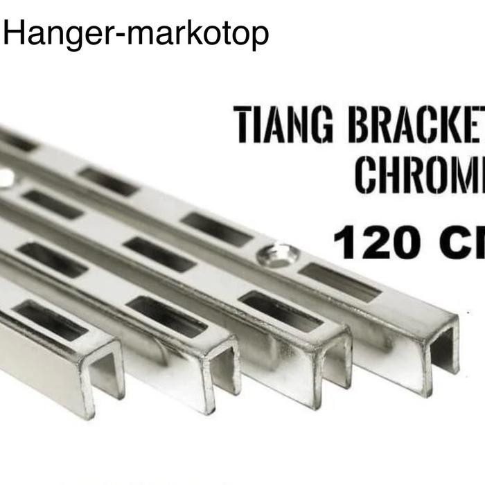 Jual PREMIUM Tiang bracket 120cm / tiang rel 120cm | Shopee Indonesia