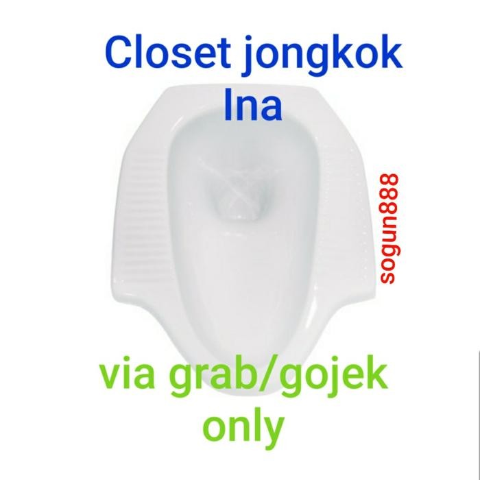 Jual Closet jongkok Ina. Kloset jongkok Ina via / only | Shopee Indonesia