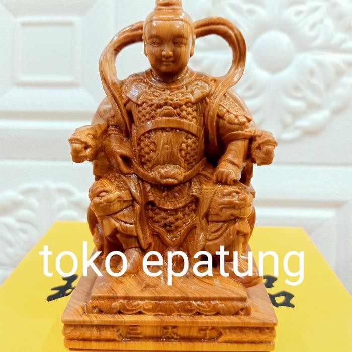 Jual Ready Stok patung dewa naca / locia / nacha duduk - kayu - 4 inch ...