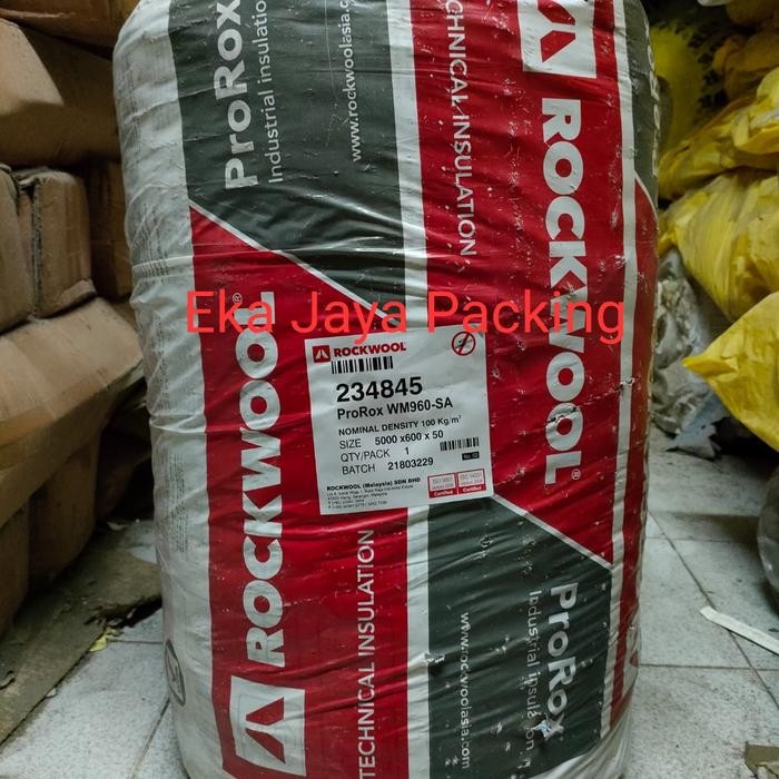 Jual Rockwool Wire Blanket 50mm ( Ada Kawat Density 100 KG ) | Shopee Indonesia