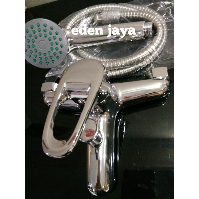Jual Kran Bathtub Panas Dingin [komplit] + Shower / Kran Bathup ...