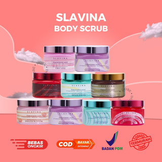 Jual SLAVINA Body Scrub - 300ml | Shopee Indonesia