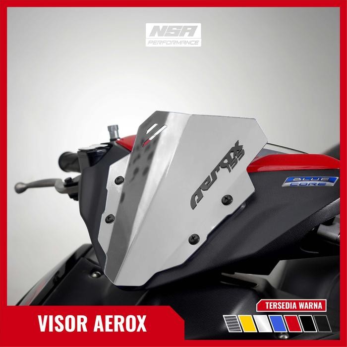 Jual NSA VISOR AEROX WINDSHIELD AEROX ALL AEROX NEW AEROX CONNECTED ...