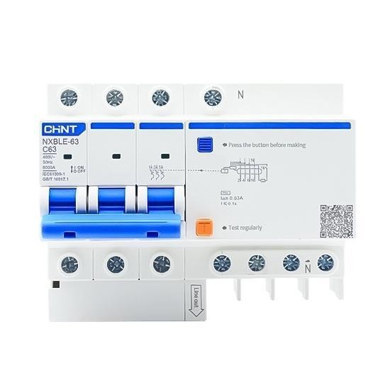 Jual RCBO CHINT ELCB + MCB 1P+N 30MA 6A 10A 16A 20A 25A COCOK UNTUK ...