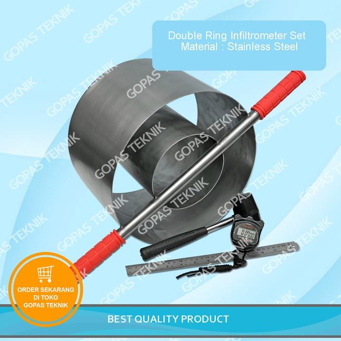 Jual DOUBLE RING INFILTROMETER SET ALAT UKUR REMBESAN AIR PADA TANAH ...