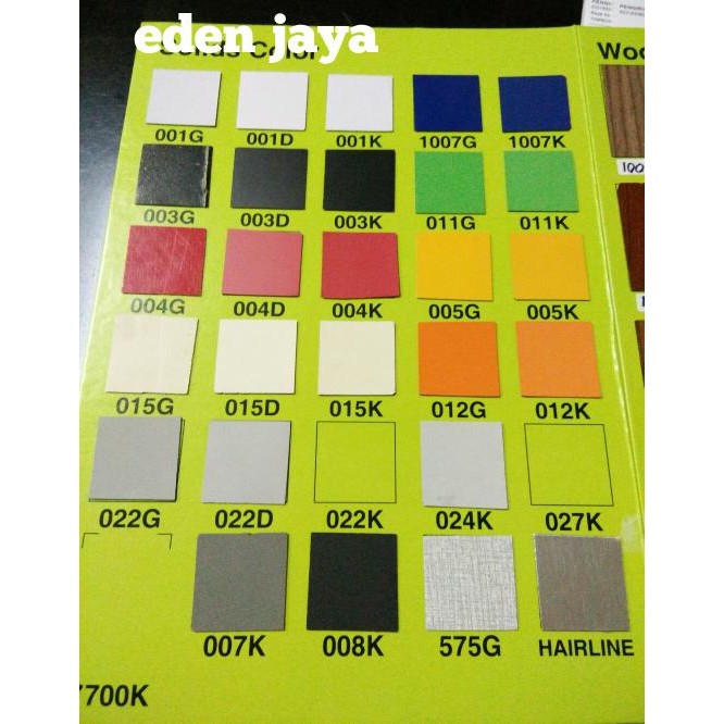 Jual HPL / FORMIKA WARNA WARNI UKURAN 122 CM X 244 CMM | Shopee Indonesia