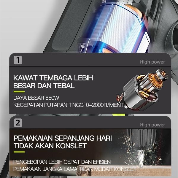 Jual Zper Mesin Bor Bor Tangan Listrik Bor Beton Bor Tembok Alat Bor ...