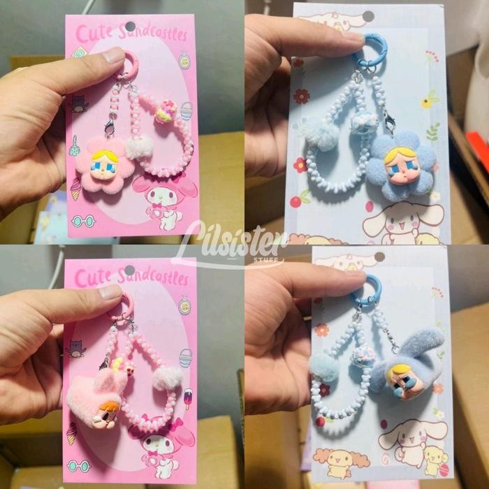 Jual XZTM Cry Baby Phone Charm Bag Keychain (Universal) | Shopee Indonesia