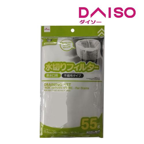 Jual Daiso drain filter non woven fabrics 55 pcs | Shopee Indonesia