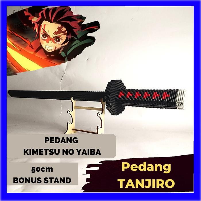 Jual Pedang Lego Tanjiro Kimetsu No Yaiba Brick Blok Kode 998 | Shopee ...