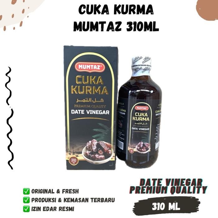 Jual Pilihan- Cuka Kurma 310Ml Mumtaz Premium Date Vinegar Herbal Cukka ...