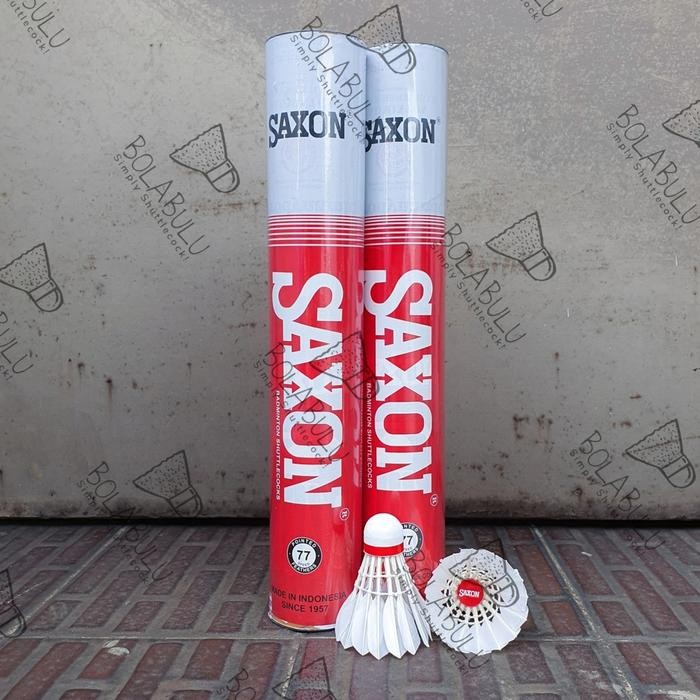 Jual Pilihan- Shuttlecock Saxon Merah | Shopee Indonesia