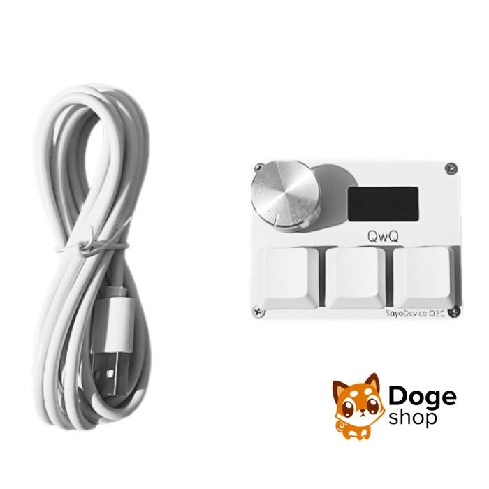 Jual Osu Nono V3 Keyboard Magnetic Switch Wooting Led Display Knob ...